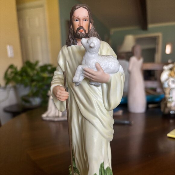 Enesco | Accents | Enesco The Lord Is My Shepherd Porcelain Figurine ...